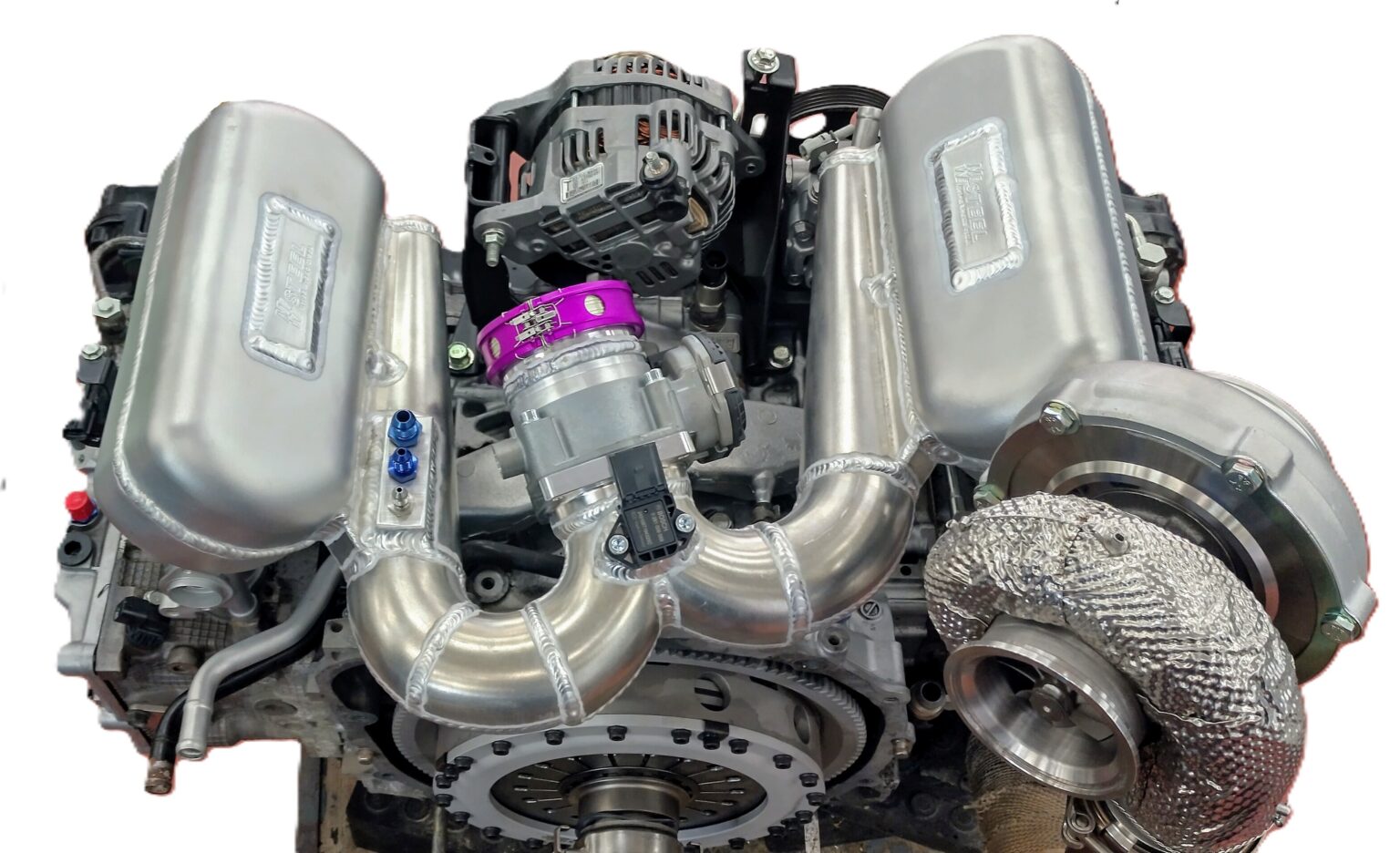 Dual Plenum intake manifold DIY build kit 440 mm / 17.3" for 3 / 4 cyl ...