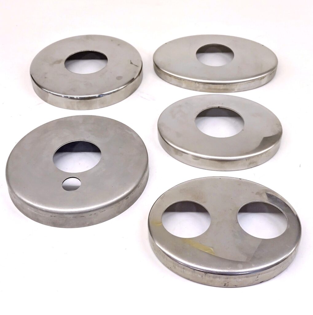 Silencer end plates - MW Steel Oy